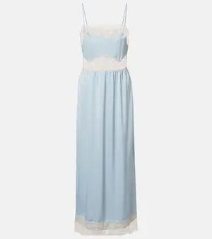 Faithfull The Brand Morris Lace-trimmed Midi Dress
