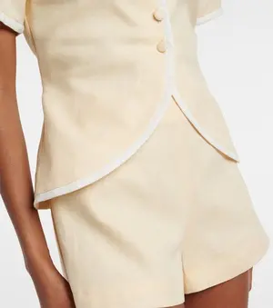 Faithfull The Brand Madeleine Belted Linen Top