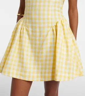 Faithfull The Brand Venza Linen Mini Dress