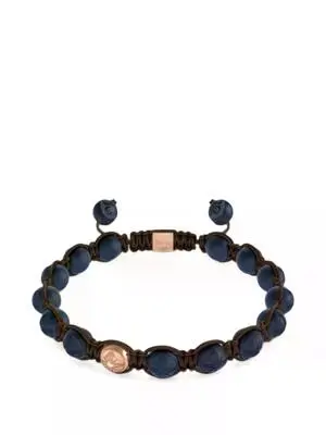 SHAMBALLA JEWELS Braided Diamond Bracelet - Blue