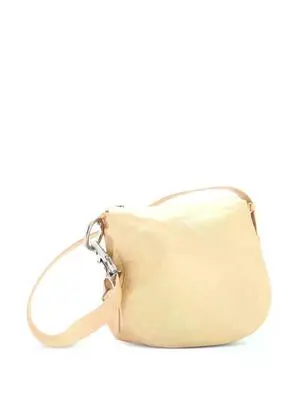 Burberry Knight Leather Small Shoulder Bag - Neutrals