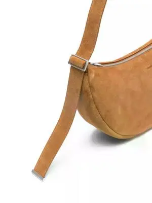 Sandro Small Zipped Split Leather Hobo