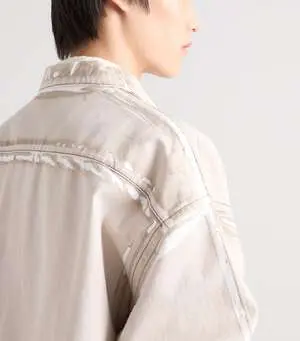 Prada Denim Printed Shirt