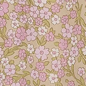 Prada Re-nylon Floral Midi Skirt With Lace Trims - Pink