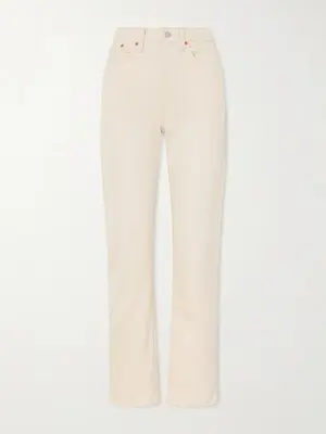 Ralph Lauren Mid-rise Straight-leg Jeans - White