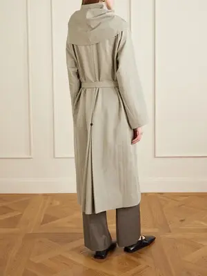 KALLMEYER Dorothy Belted Cotton-blend Trench Coat
