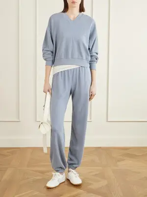 Eterne Vinny Cotton-jersey Tapered Track Pants