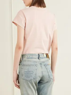 SLVRLAKE Easy Tee Cotton-jersey T-shirt