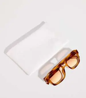 Le Specs Subzero Aviator Sunglasses - Brown