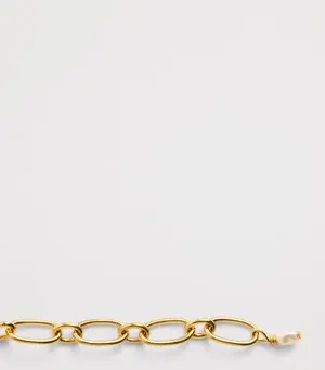 Anni Lu Gold-plated Beaded Mother-of-pearl Bracelet