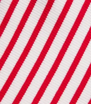 Maje Striped Rib-knit Boatneck Top