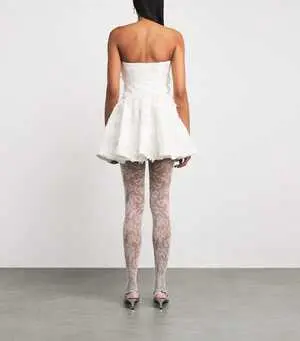 Maje Embellished Floral Mini Dress