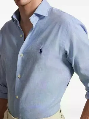 Polo Ralph Lauren Embroidered-logo Long-sleeve Shirt