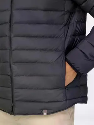 Boggi Milano Feather Padded Bomber Jacket - Blue
