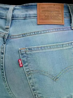 LEVI'S Raw Edge Hem Jeans