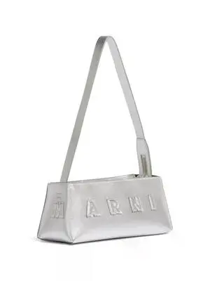 Marni Embossed Leather Shoulder Bag