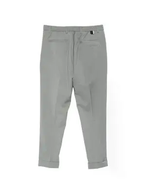 LOW BRAND D-ring Pleated Trousers
