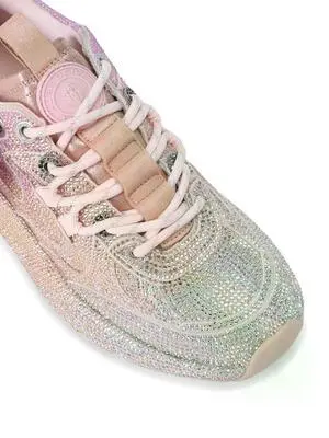 Kurt Geiger Embellished Crystal Sneakers