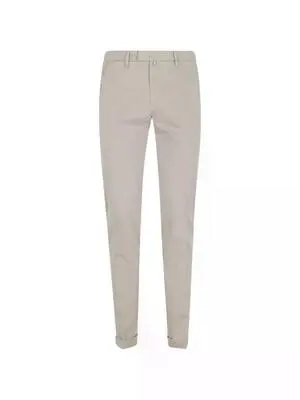 BRIGLIA 1949 Cuffed Trousers - Neutrals