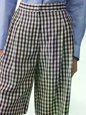 Liu Jo Gingham Bermuda Shorts