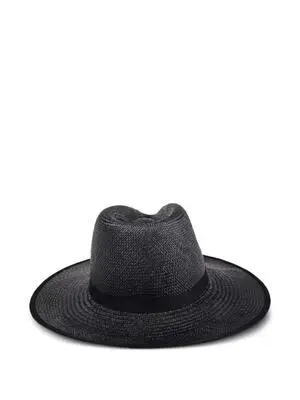 Max Mara Panama Hat With Ribbon Detail