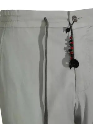 Marco Pescarolo Caracciolo Cotton Trousers With Drawstring Detail