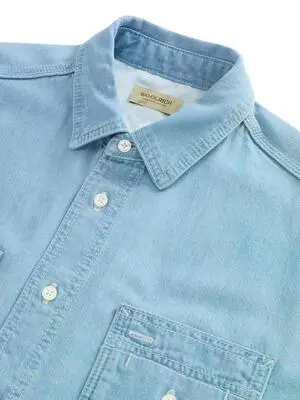Woolrich Chest-pockets Denim Shirt - Blue