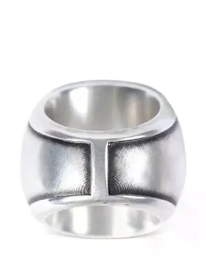 ANN DEMEULEMEESTER Square Detail Ring