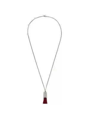 LEMAIRE Nano Personal Brush Necklace - Silver