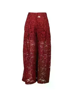 Valentino Garavani Lace Palazzo Pants