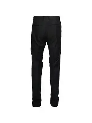 Valentino Garavani Cuffed-hem Trousers - Black