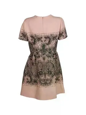 Valentino Garavani Lace Mini Dress - Pink