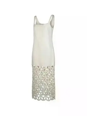 Valentino Garavani Cut-out Detail Midi Dress
