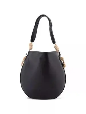 Prada Silver Tone Bucket Bags