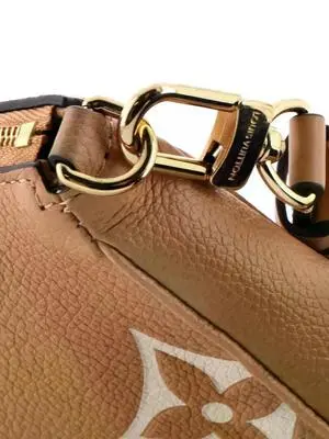 LOUIS VUITTON Multi Pochette Accessoires Bicolor Monogram Empreinte Giant Crossbody Bag