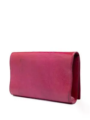 Saint Laurent Large Textured Patent Belle De Jour Clutch Bag