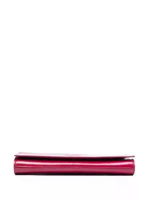 Saint Laurent Large Textured Patent Belle De Jour Clutch Bag