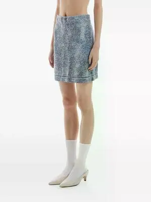 CRUSH COLLECTION Patterned Skirt