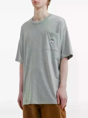 CHOCOOLATE Patch-pocket T-shirt - Grey