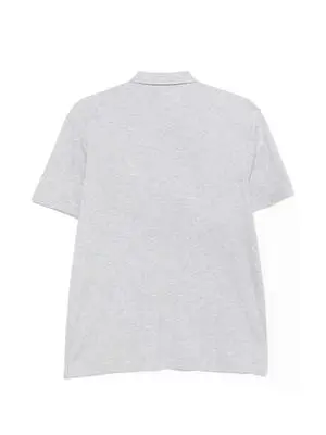 Eleventy Buttoned Short-sleeve Polo Shirt - Grey