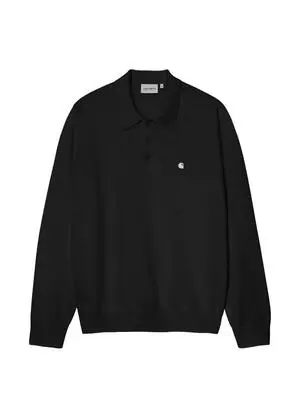 Carhartt Work In Progress Madison Long-sleeve Polo Shirt - Black