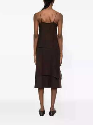VIKTORIA CHAN Sataya Draped Skirt And Top Set