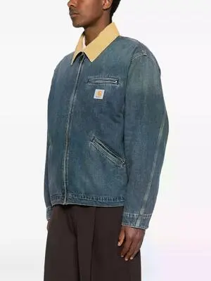 Carhartt Work In Progress Denim Work Jacket - Blue