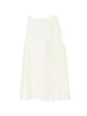 VIKTORIA CHAN Cilla Draped Sleeveless Top - Neutrals