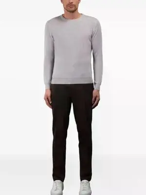 MOORER Orvieto Jacquard Knit Sweater