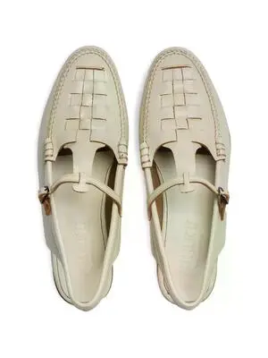 Hereu Roqueta Woven Leather Loafers