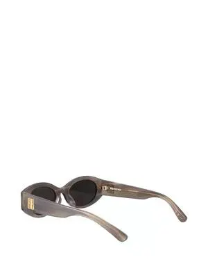 Balenciaga Oval Frame Sunglasses