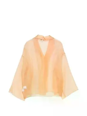 Antonelli Firenze Collared Jacket - Orange