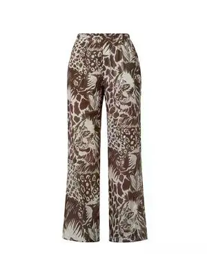 KAOS Animal Print Trousers