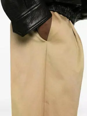 BATAKOVIC Pleated Cotton Shorts